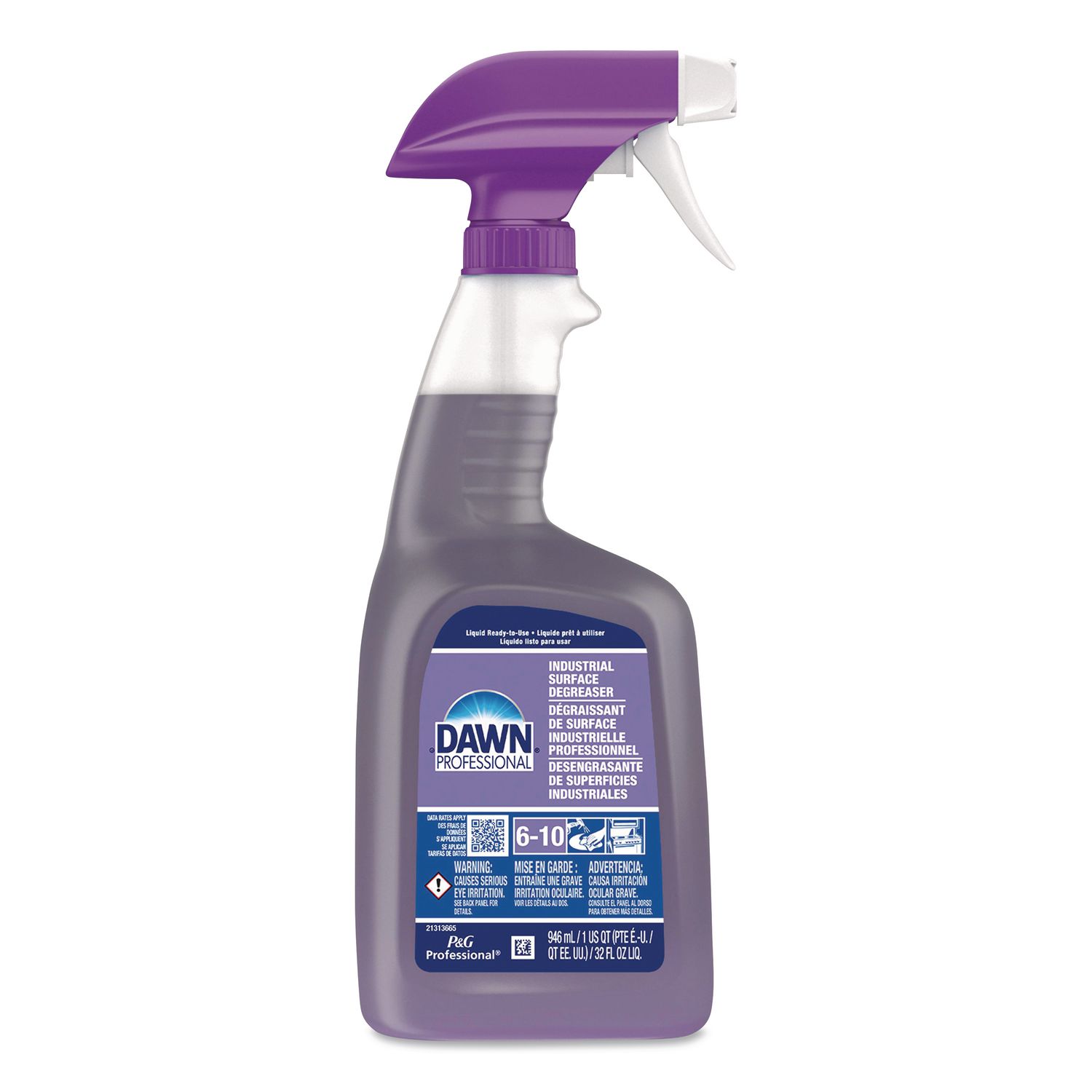 Heavy Duty Degreaser Spray, 32 oz Bottles, 6 Bottles and 2 Trigger ...