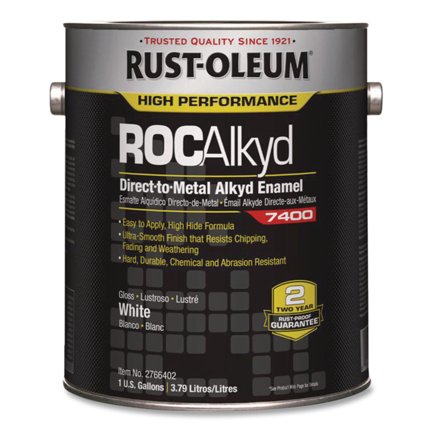 Rust-Oleum® High Performance 7400 System 450 VOC DTM Alkyd Enamel Paint ...
