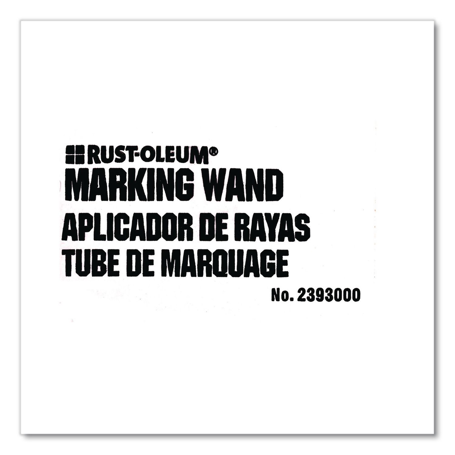 Rust-Oleum® Professional Inverted Spray Paint Marking Wand, Black ; Non ...