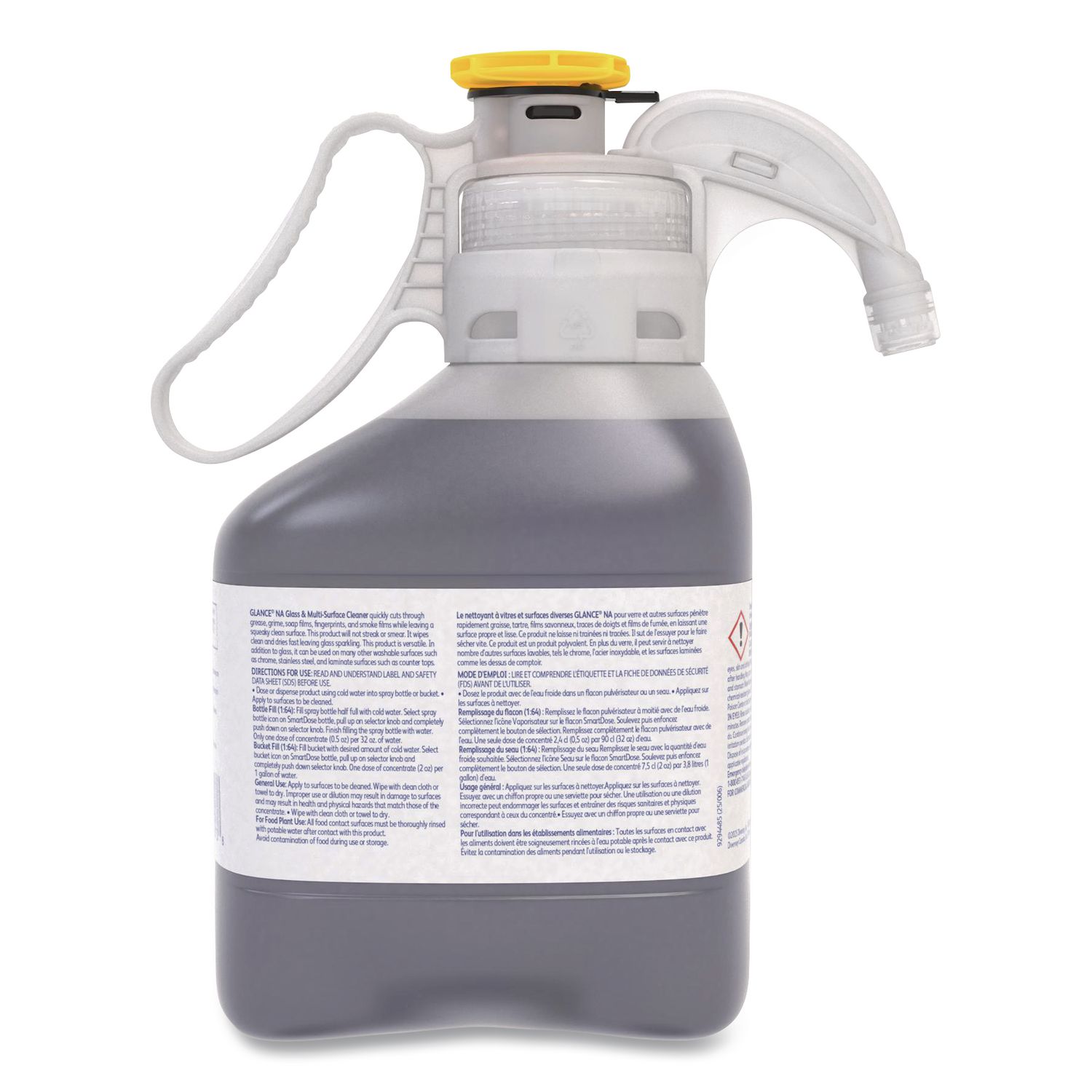 Diversey™ Glance NA Glass and Multi-Surface Cleaner SC, Unscented, 1.4 ...