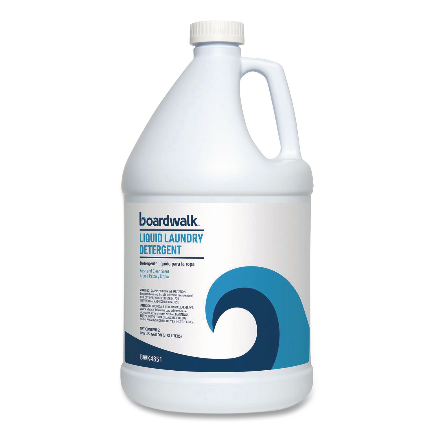 Boardwalk® Liquid Laundry Detergent, Fresh and Clean Scent, 1 gal ...