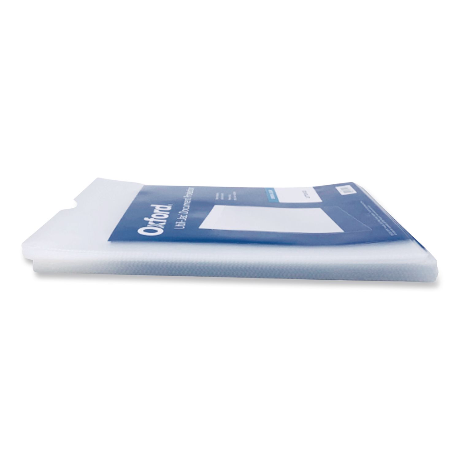 Oxford™ Utili-Jac Heavy-Duty Clear Plastic Envelope, Letter Size, 8.5 x ...