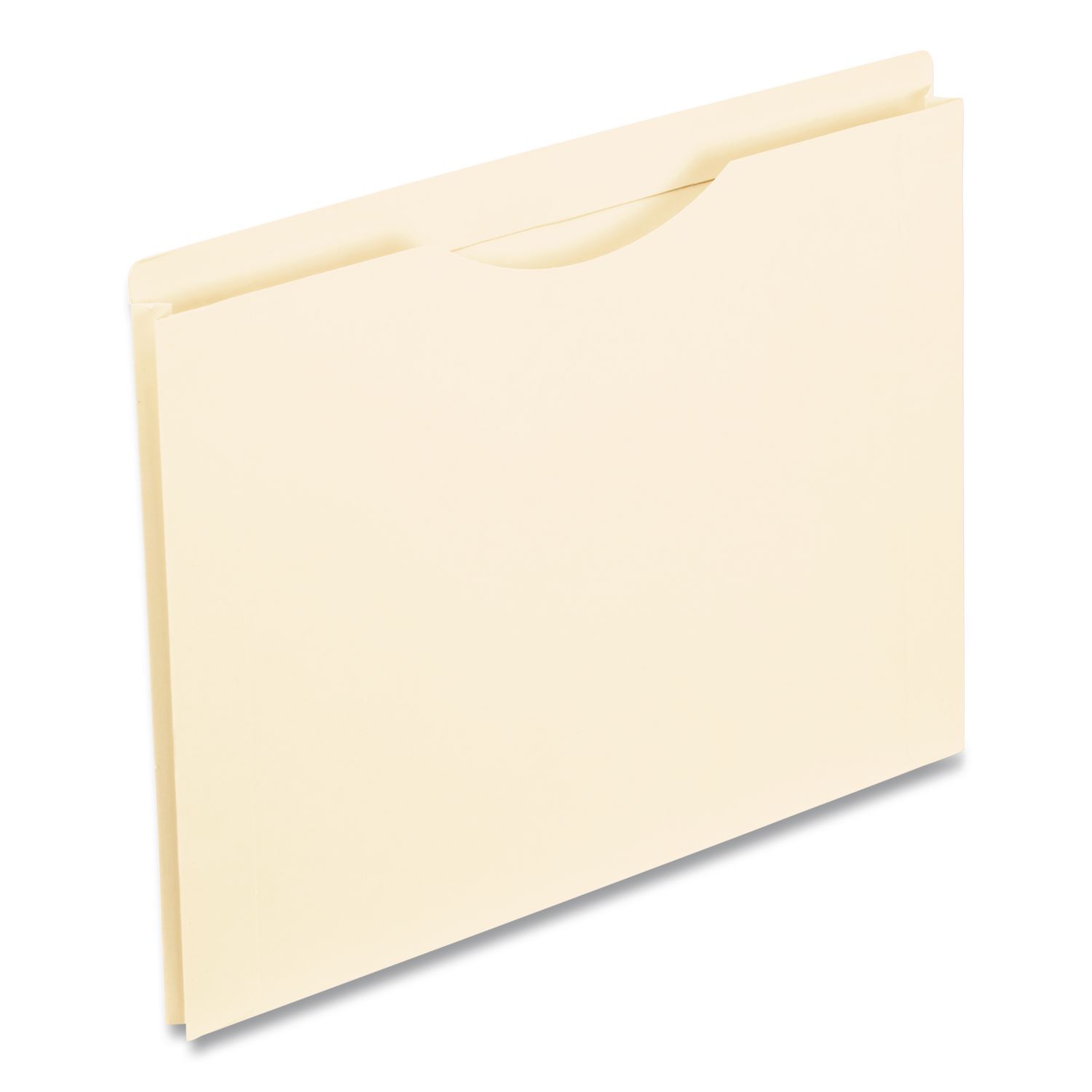 Pendaflex® Manila Reinforced File Jackets, 2-Ply Straight Tab, Letter ...