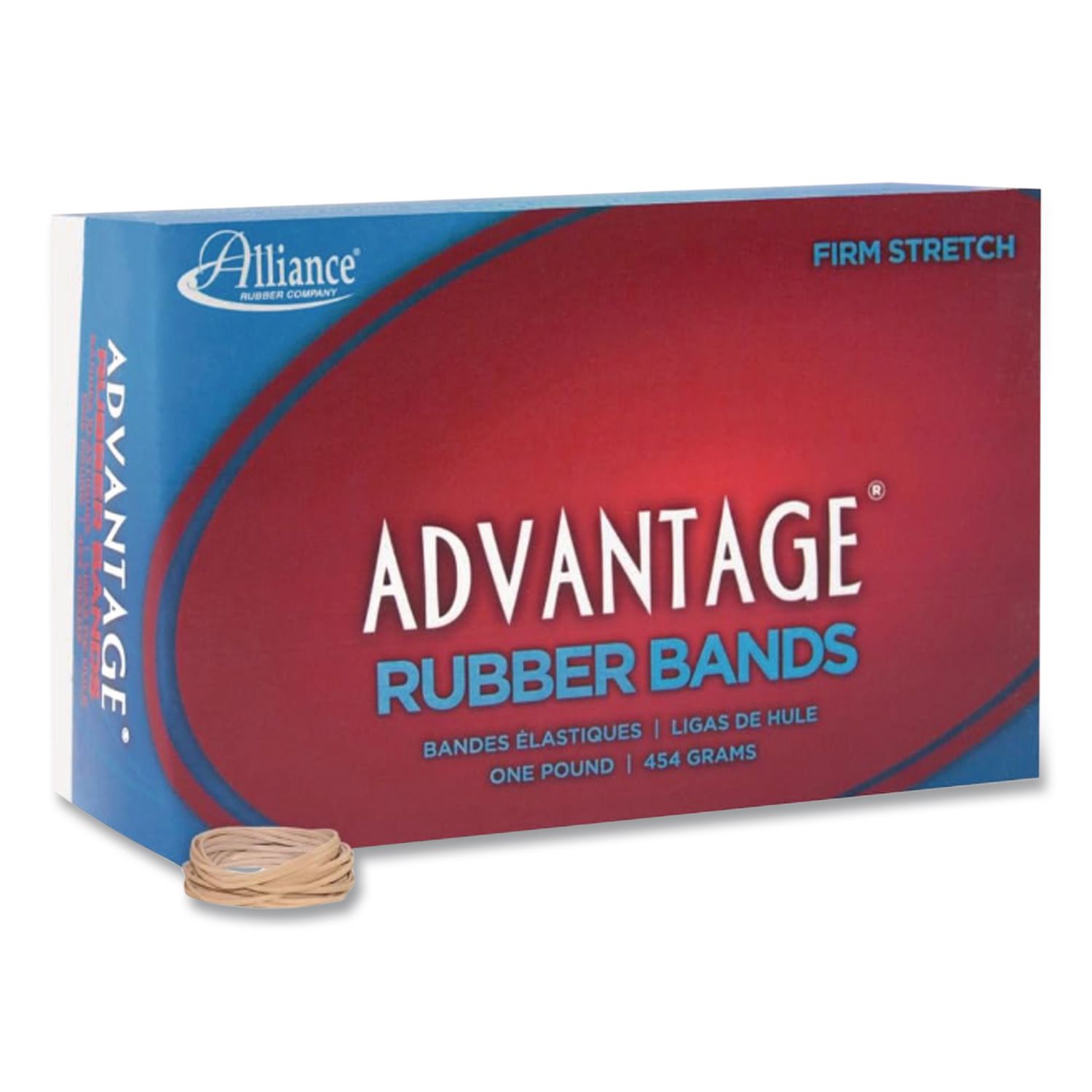 Alliance® Advantage Multi-Purpose Rubber Band, Size #12, Natural Crepe ...