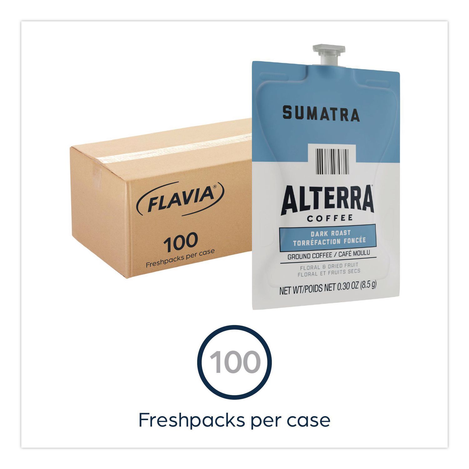 FLAVIA® Alterra Sumatra Coffee Freshpack, 100/Carton ; | Interstate ...