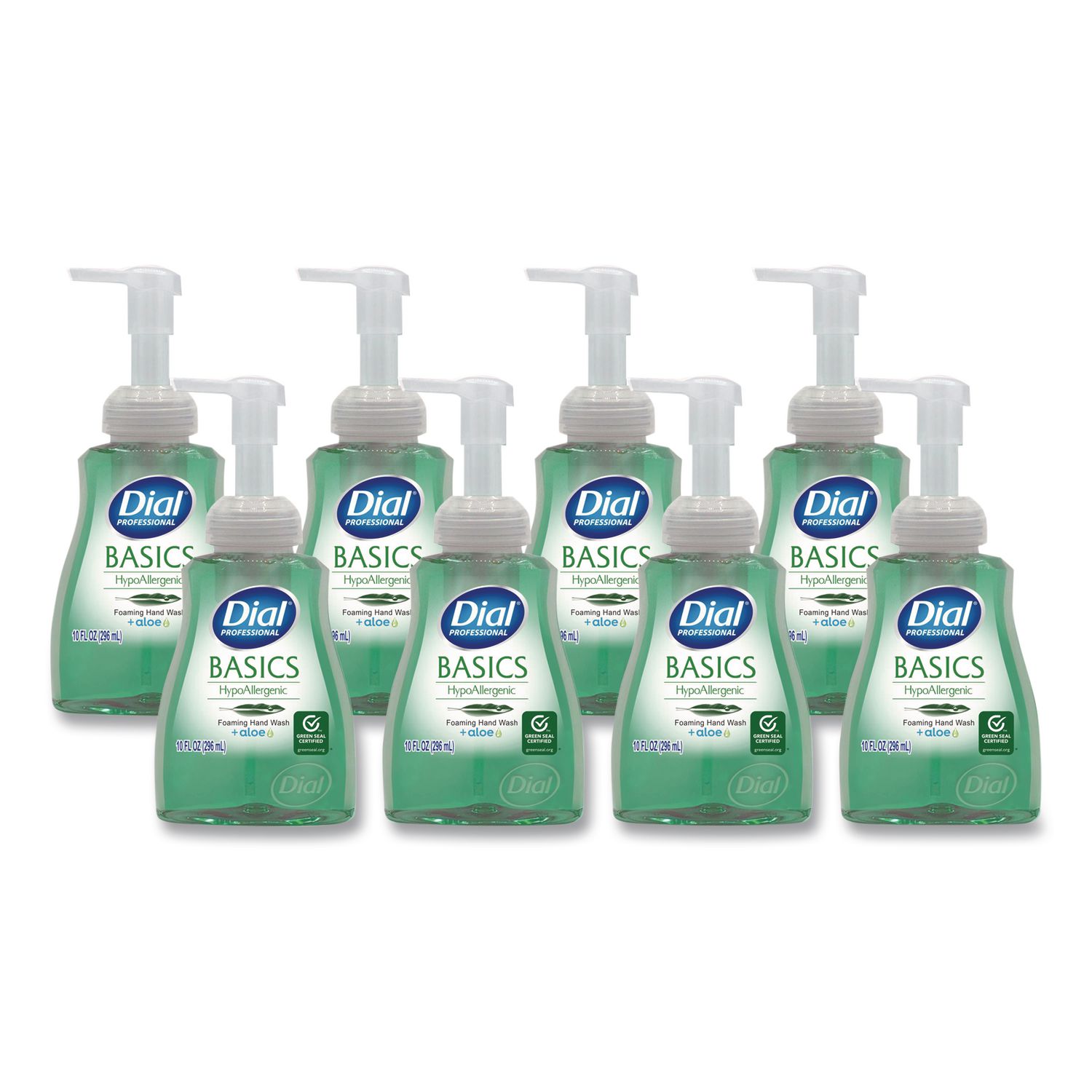 Dial® Professional Basics Hypoallergenic Foaming Hand Wash, Aquatic, 10 ...