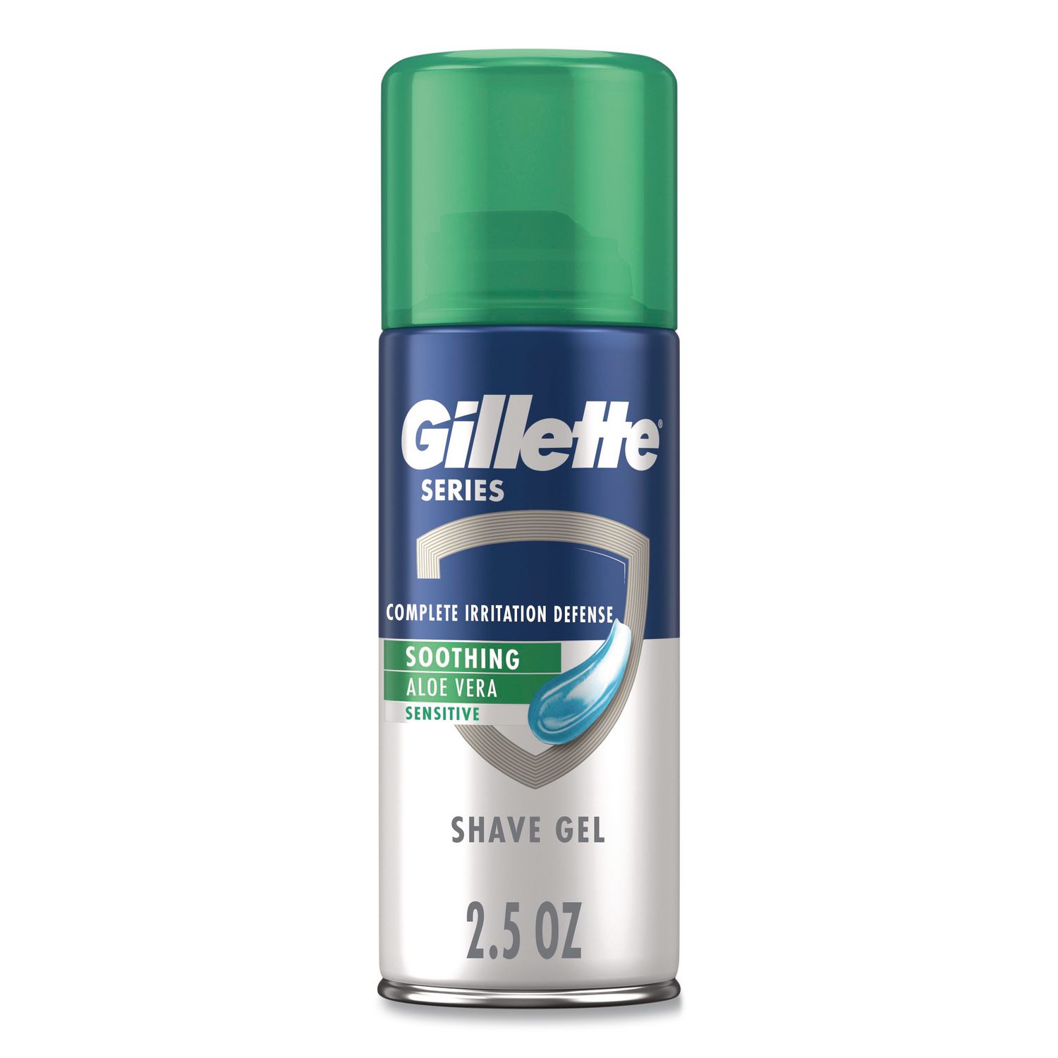 Gillette® Soothing Shave Gel, 2.5 oz Can, 24/Carton ; Non-Stock Item ...