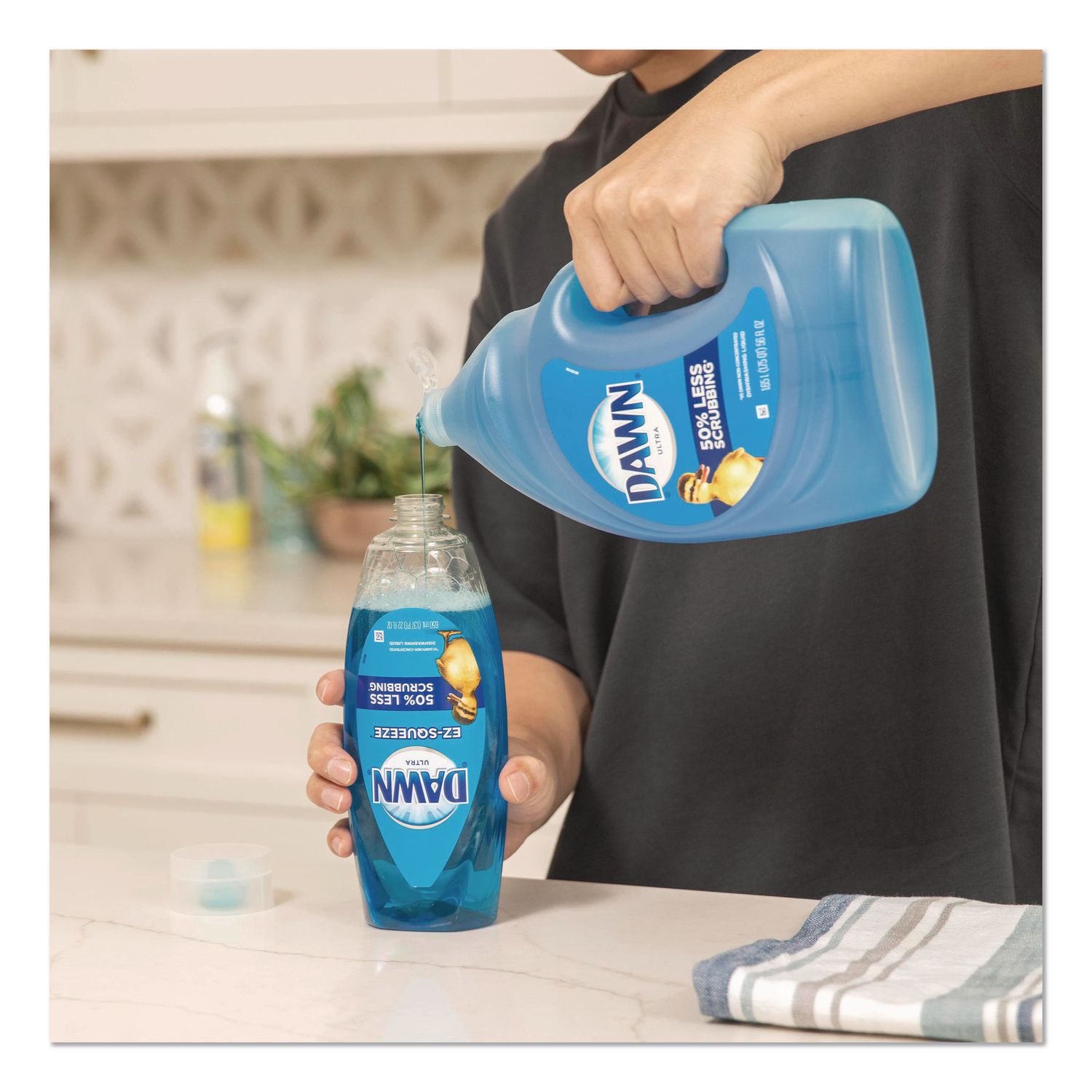 Dawn® Ultra Liquid Dish Detergent, Dawn Original, 5.8 oz Bottle, 18 ...
