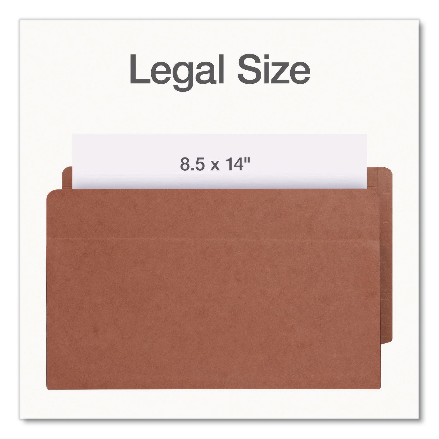 Pendaflex® End Tab File Pocket, 7" Expansion, Legal Size, 5/Box | Masco ...