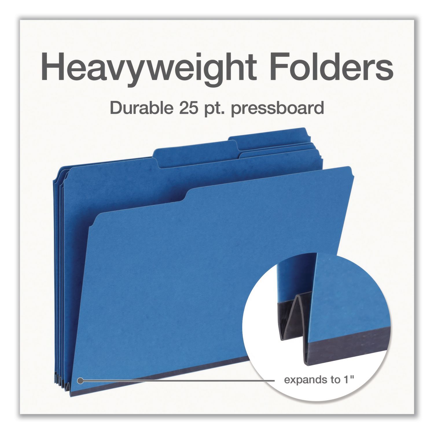 Pendaflex® Recycled Colored File Folders, 1/3-Cut Tabs: Assorted ...