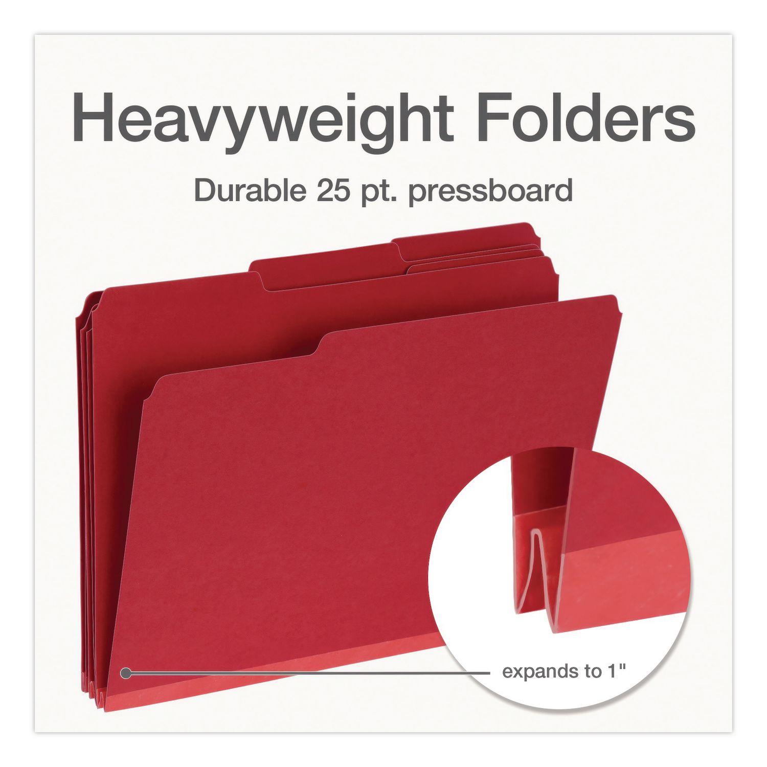 Pendaflex® Recycled Colored File Folders, 1/3-Cut Tabs: Assorted ...