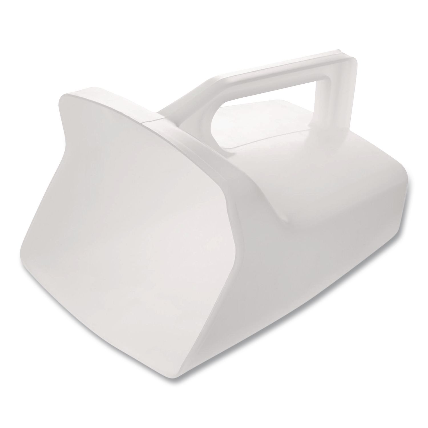 Bouncer Bar/Utility Scoop, 64 oz, Plastic, White - mastersupplyonline