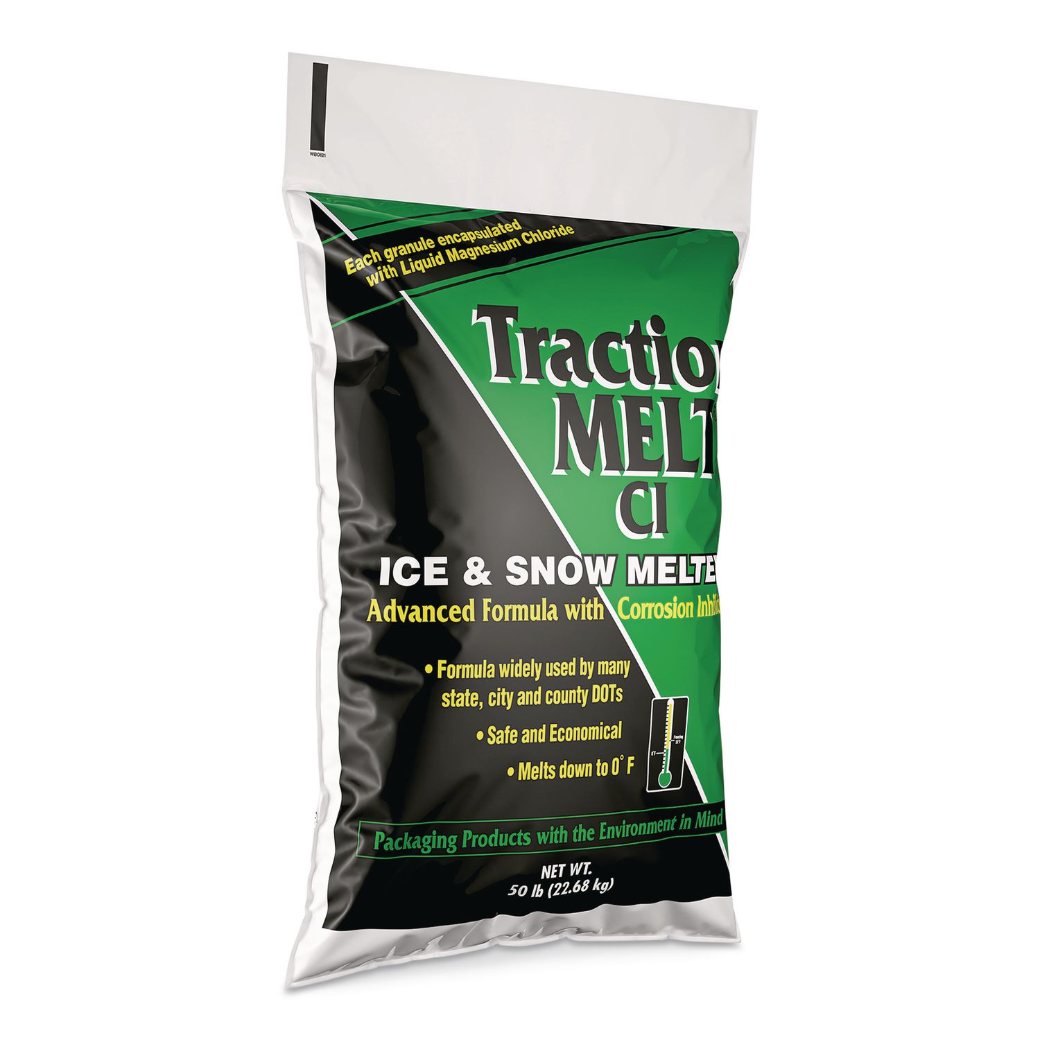 Scotwood Industries Traction Melt CI Ice and Snow Melter, 50 lb Bag, 50 ...