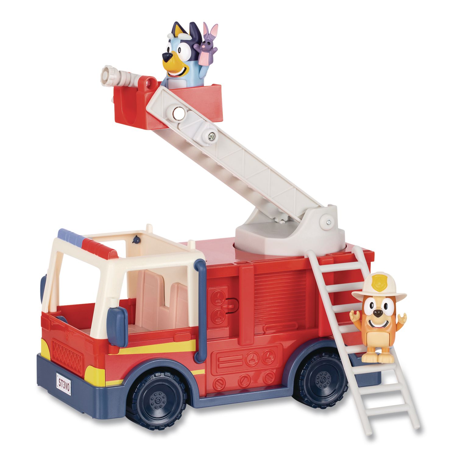 Bluey Series 10: Firetruck Vehicle, Ages 3 and Up, 5 Pieces | Coastal ...