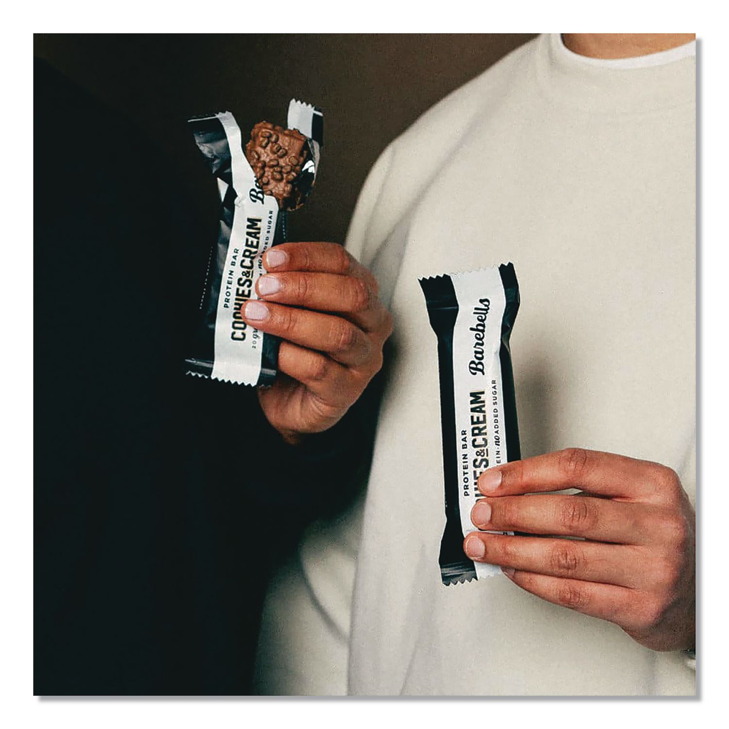 Barebells Cookies and Cream Protein Bars, 1.9 oz Individually Wrapped ...