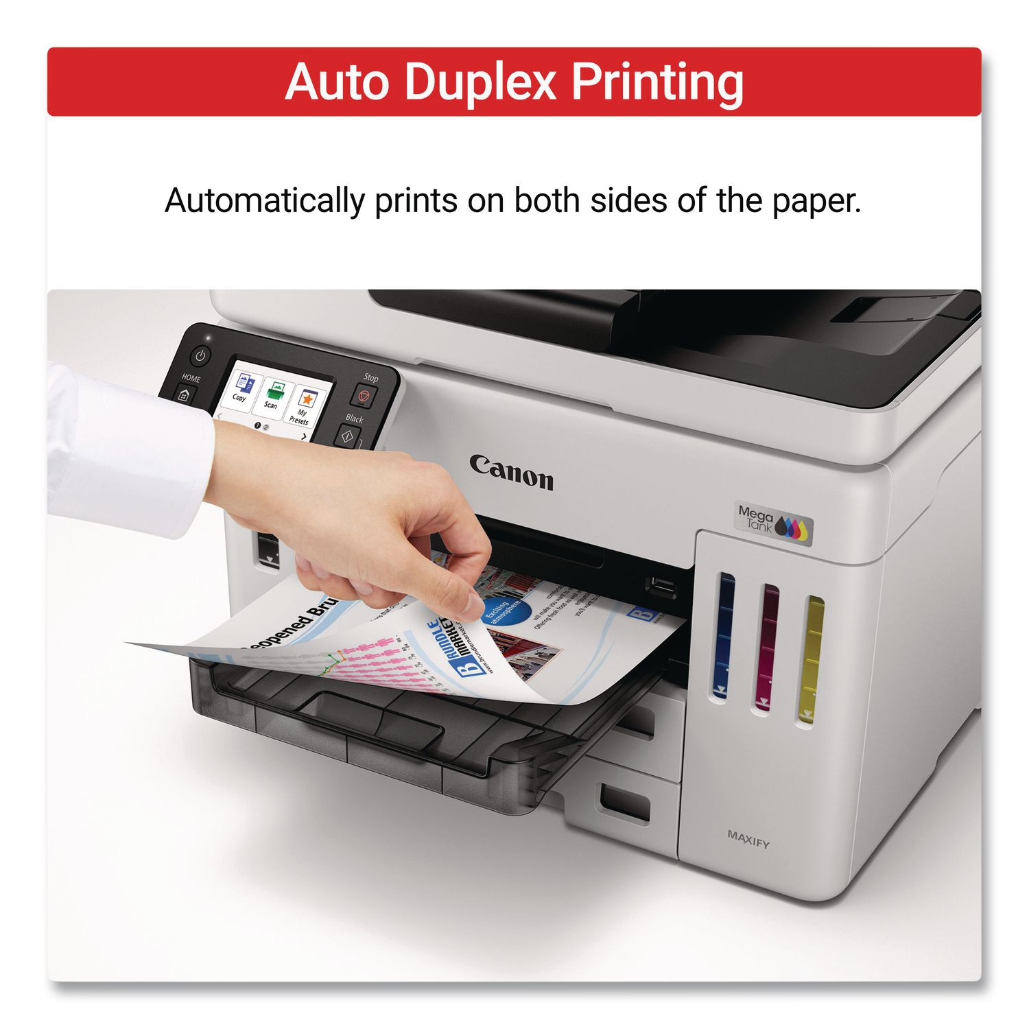 Canon® MegaTank GX7120 All-in-One Printer, Copy/Fax/Print/Scan | Gem ...