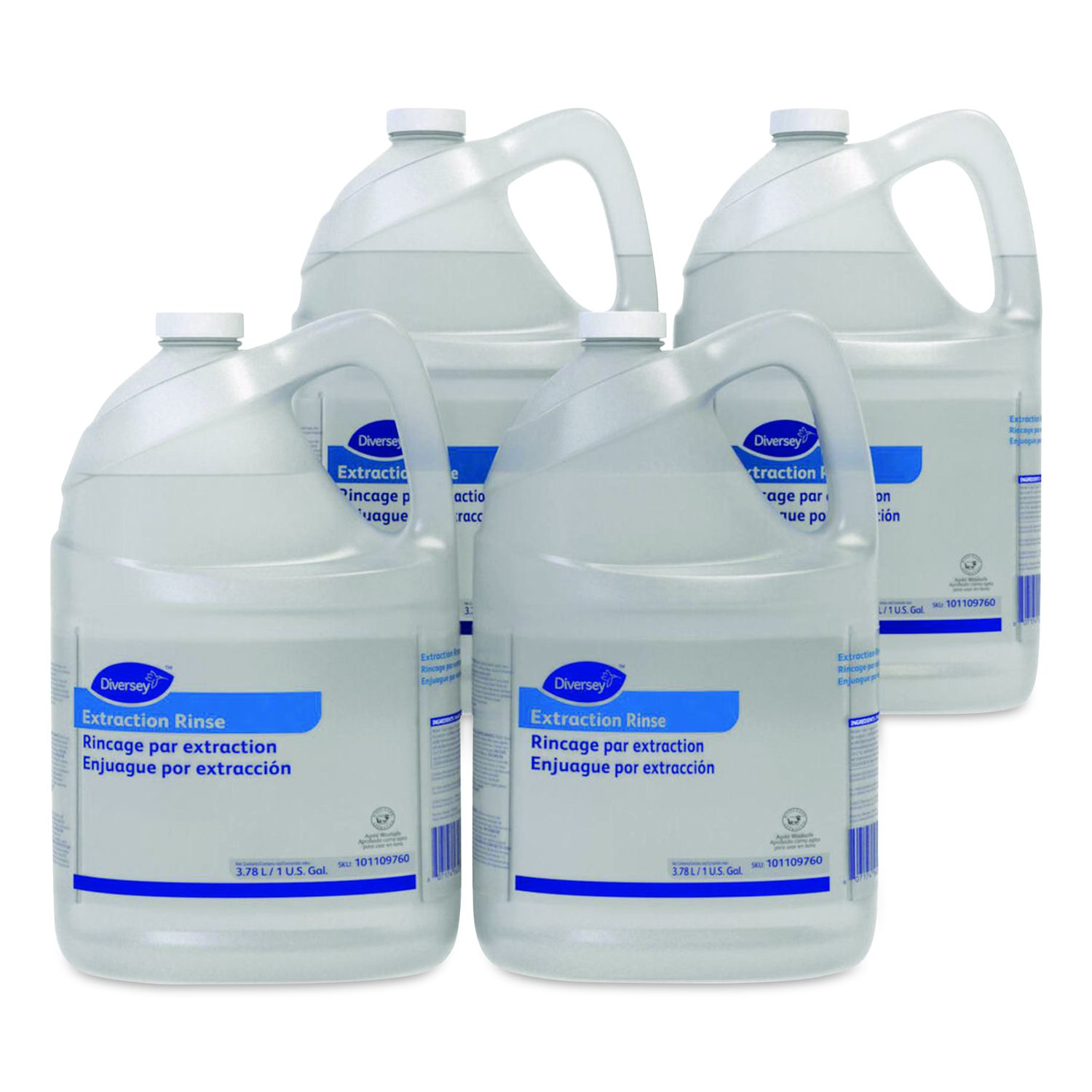 Carpet Extraction Rinse, Floral Scent, 1 gal Bottle, 4/Carton ...