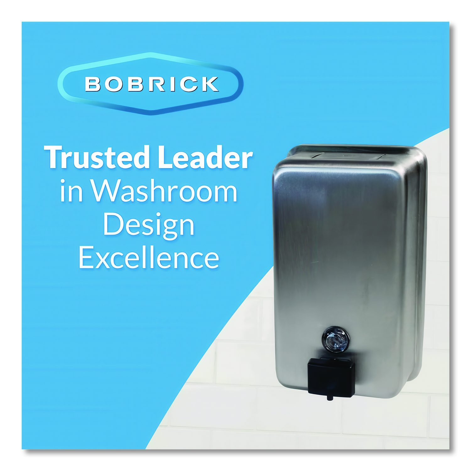 ClassicSeries Surface-Mounted Soap Dispenser, 40 oz, 4.75 x 3.5 x 8.13 ...