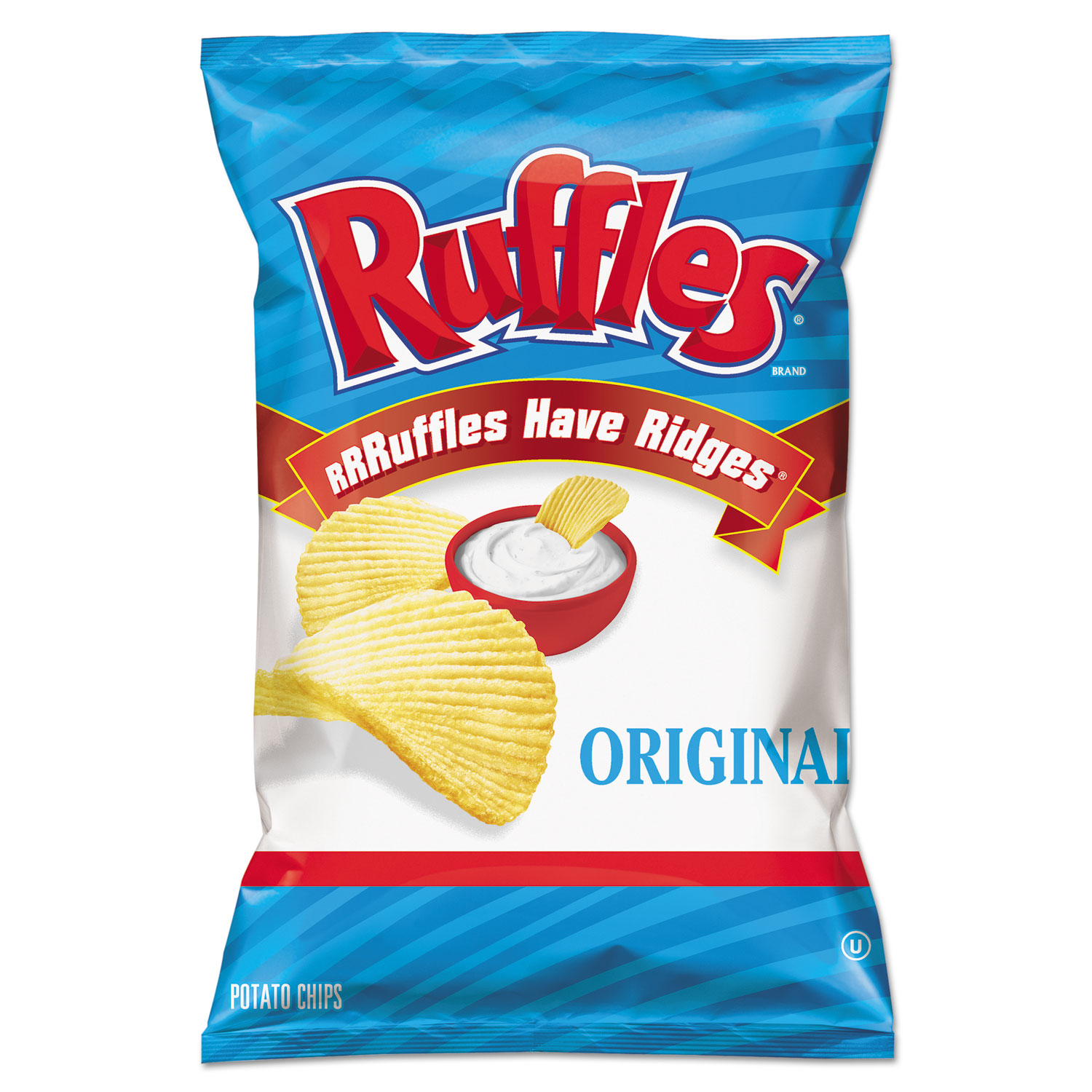 Original Potato Chips by Ruffles® LAY44463 - OnTimeSupplies.com