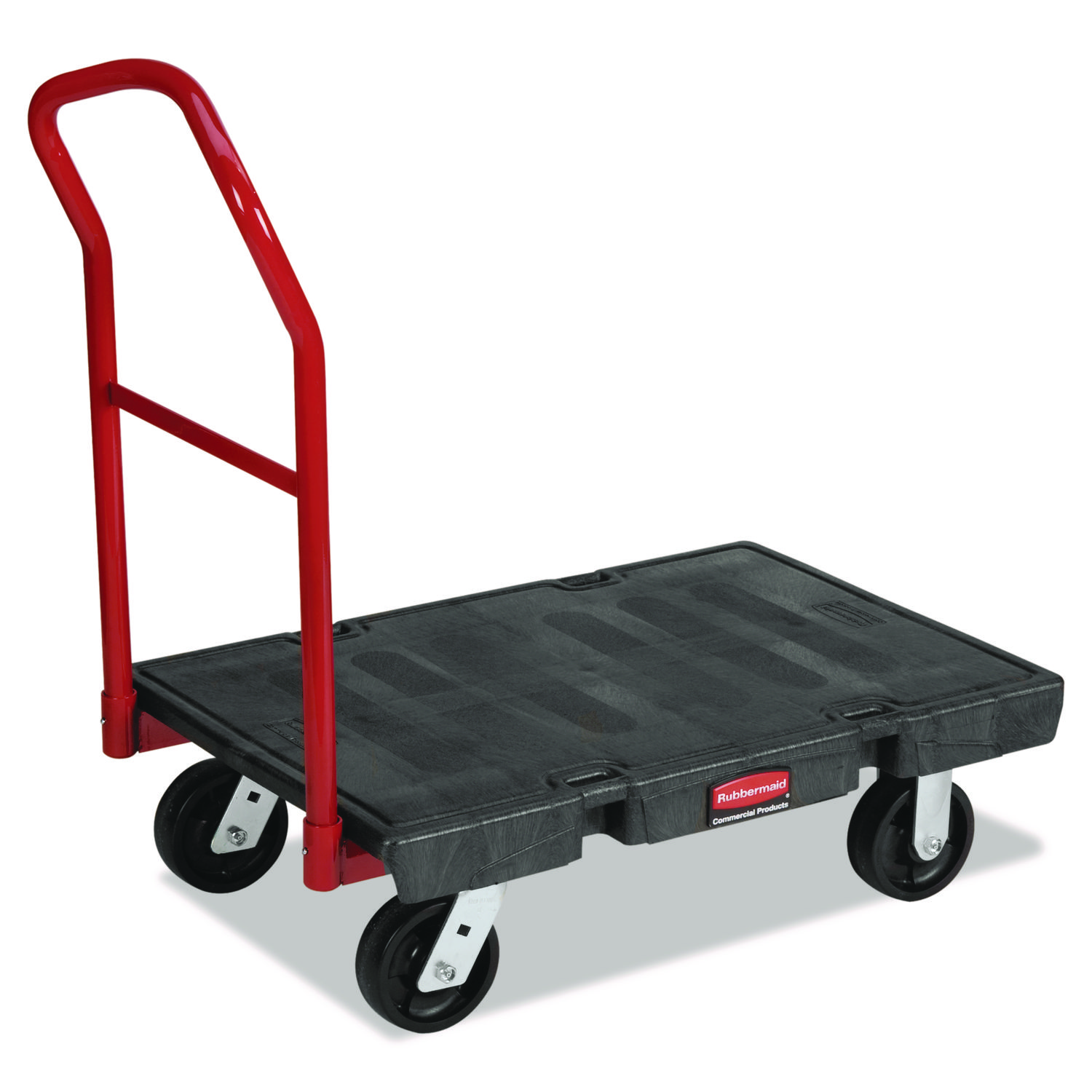 Platform Truck, 2,000 lb Capacity, 24 x 36 x 7, Black - TonerQuest