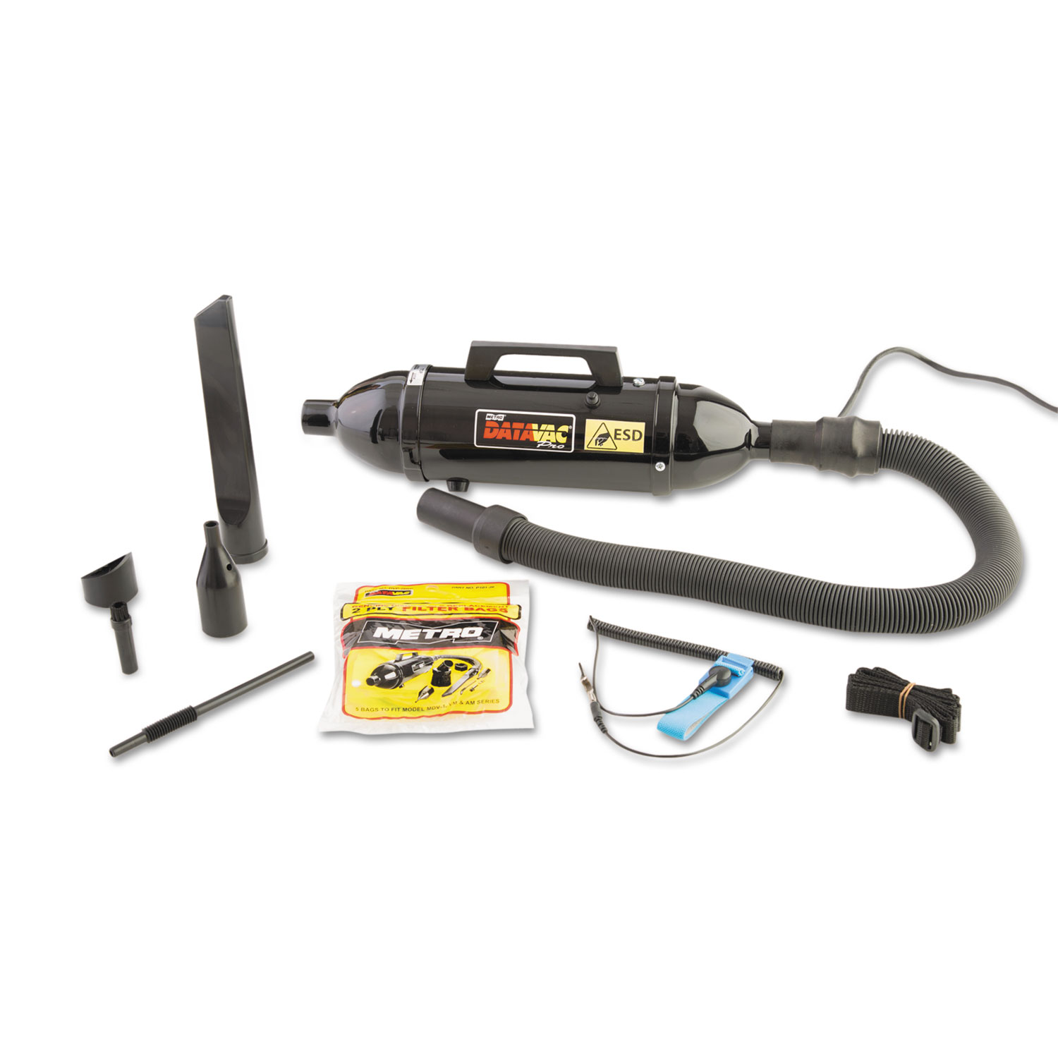 DataVac Tech Series ESD Safe/Anti-Static Vacuum/Blower, 0.33 qt Tank ...