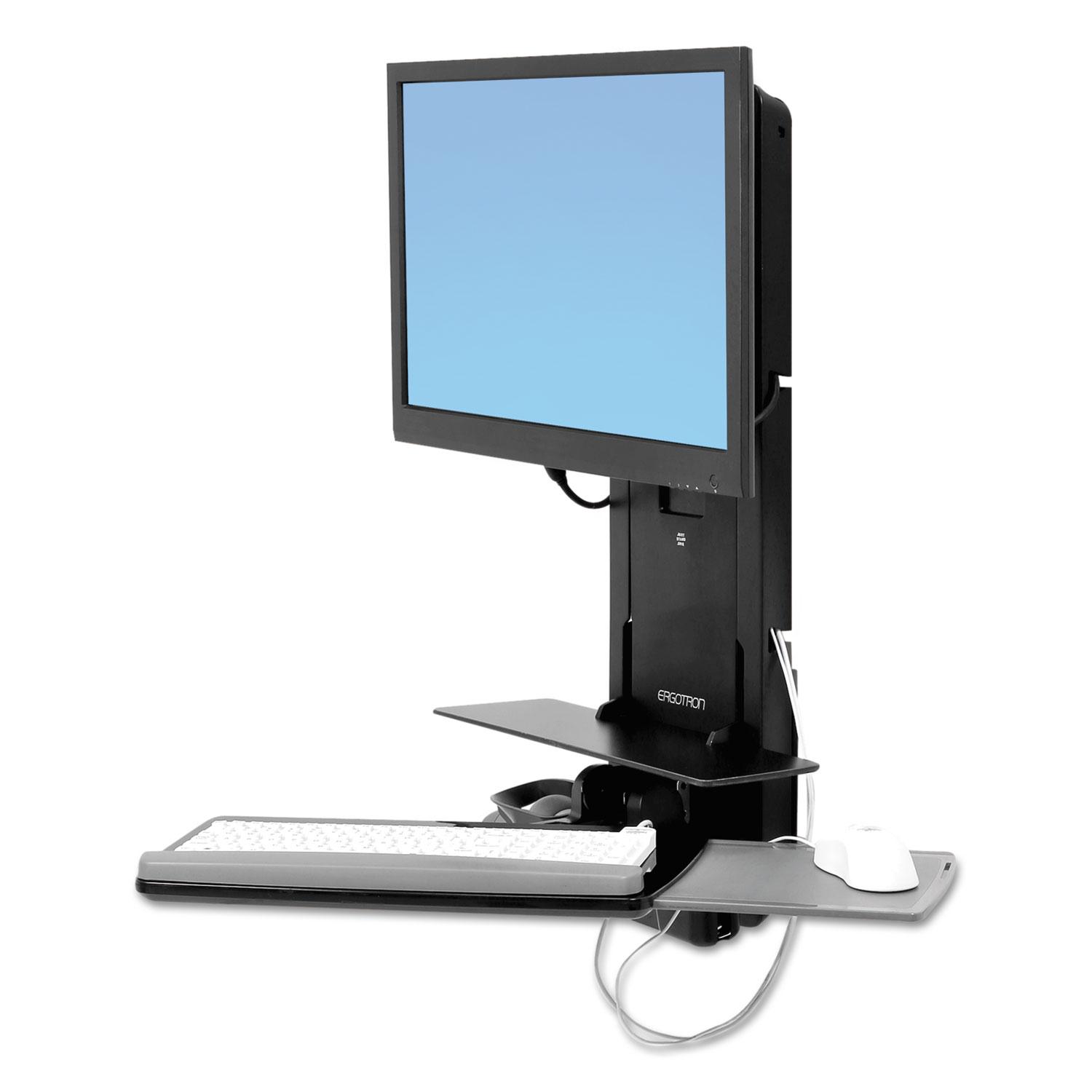 StyleView Sit-Stand Vertical Lift For Patient Rooms, 18.38w x 19.88d x ...