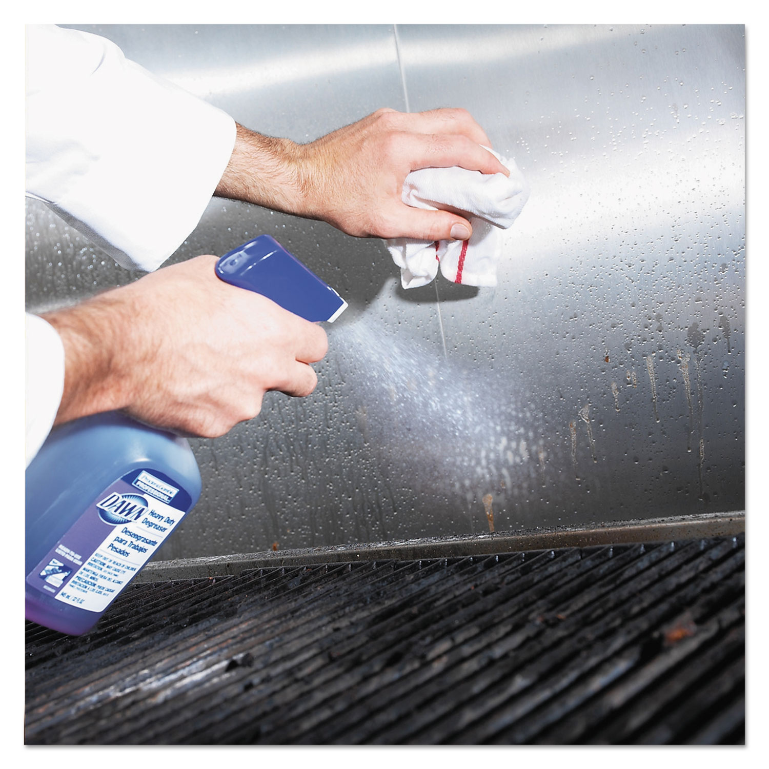 Heavy Duty Degreaser Spray, 32 oz Bottles, 6 Bottles and 2 Trigger ...