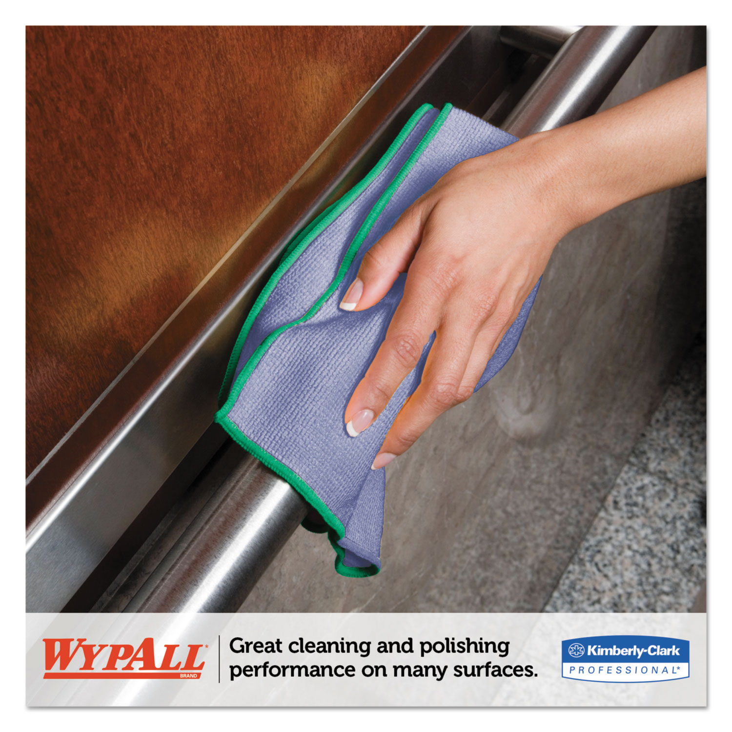 KCC83620 Wypall Microfiber Cloths - Zuma