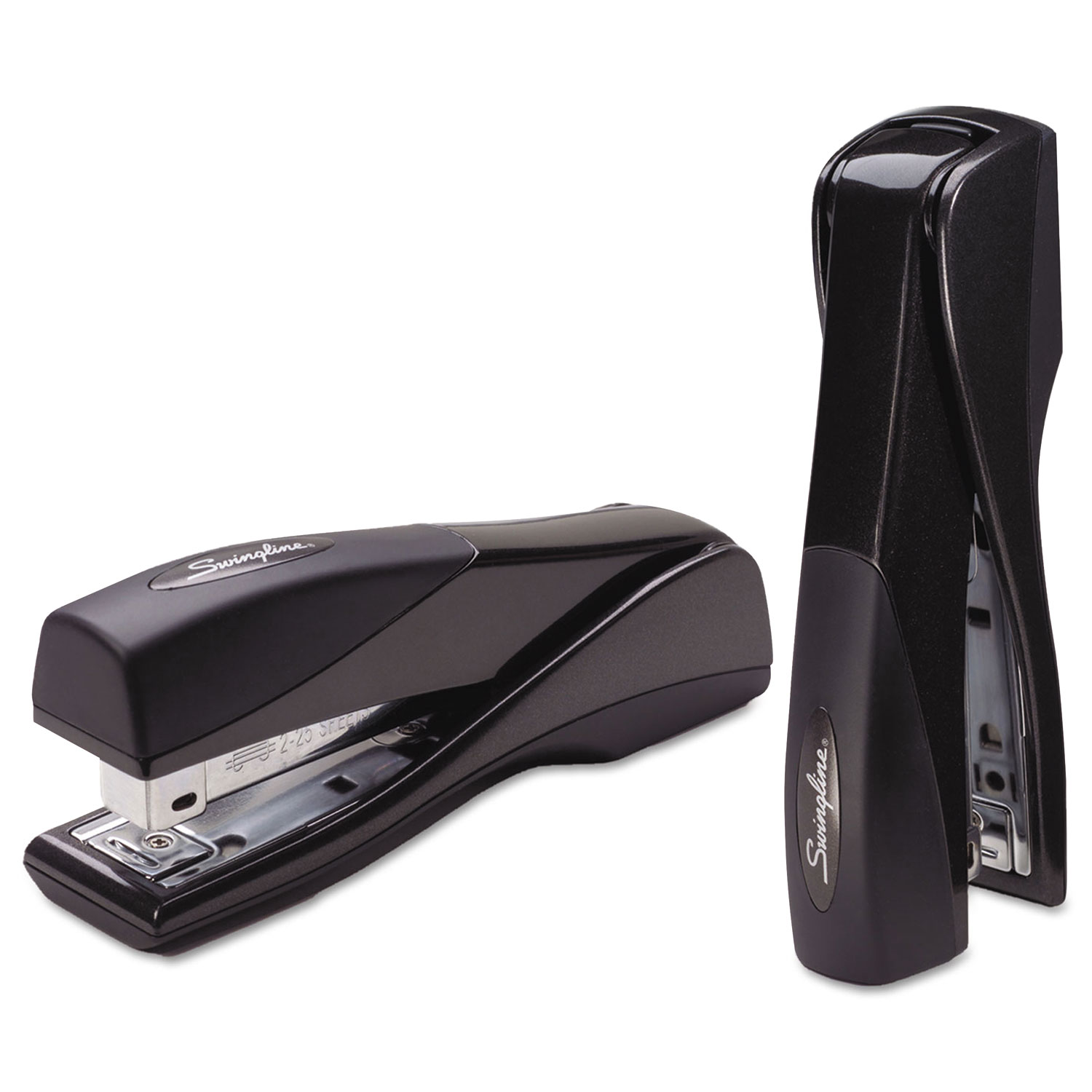 Swingline® Optima Grip Full Strip Stapler, 25-Sheet Capacity, Graphite ...