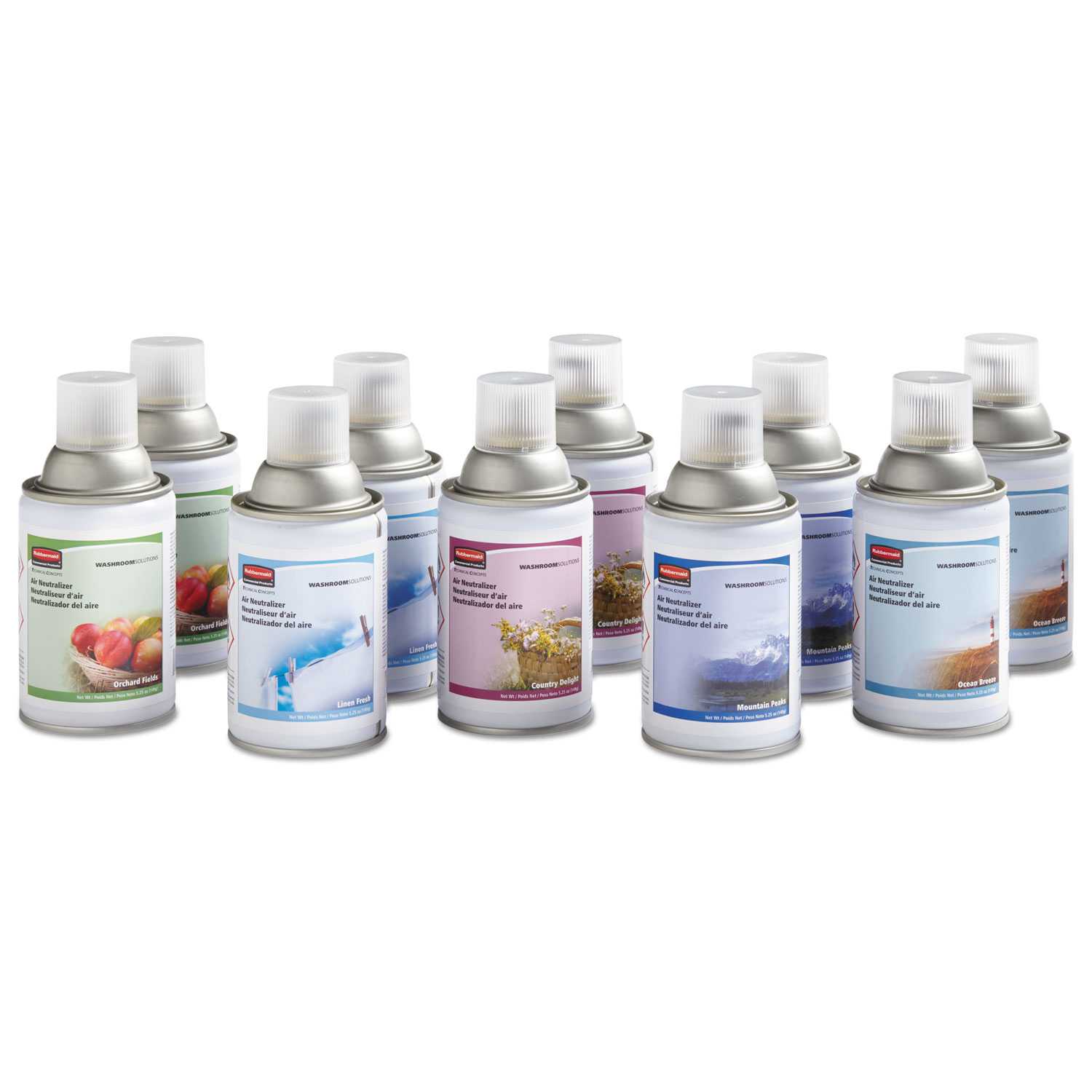 Rubbermaid® Commercial TC Standard Aerosol Air Freshener Refill ...