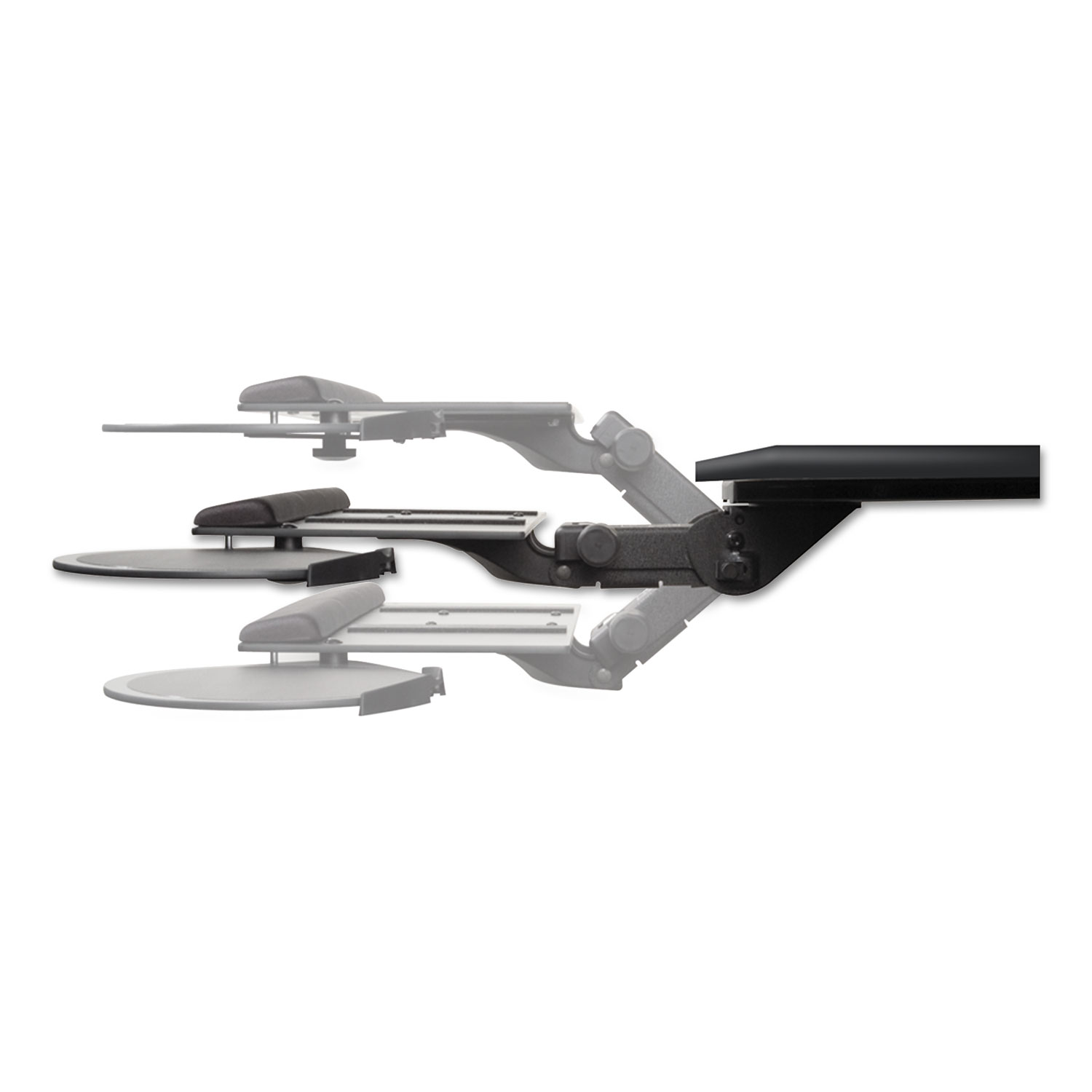 KCS69575 Kelly Computer Supply Leverless Lift N Lock Keyboard Tray - Zuma