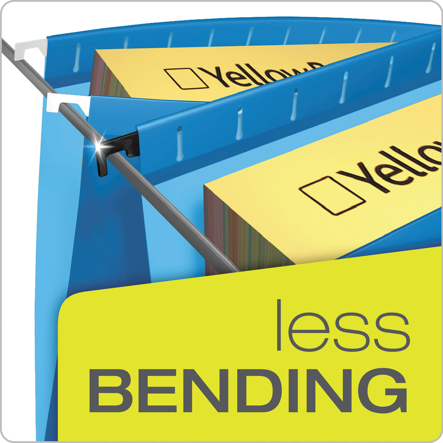 SureHook Reinforced Extra-Capacity Hanging Box File, 1 Section, 3 ...