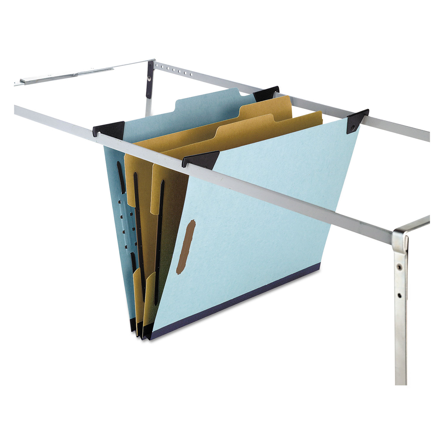 Hanging Classification Folders with Dividers, Letter Size, 2 Dividers ...