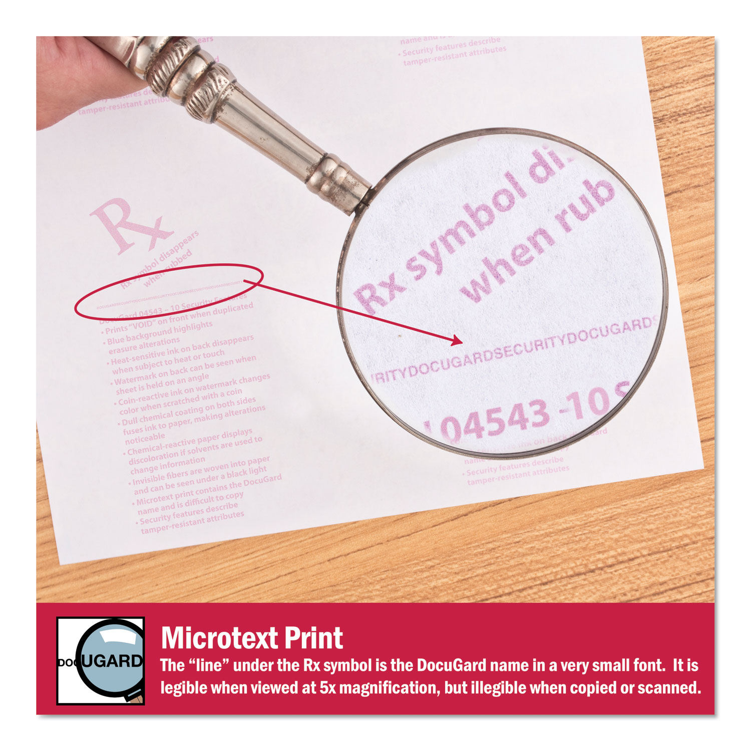 Medical Security Papers, 24 lb Bond-Weight, 8.5 x 11, Blue, 500/Ream ...