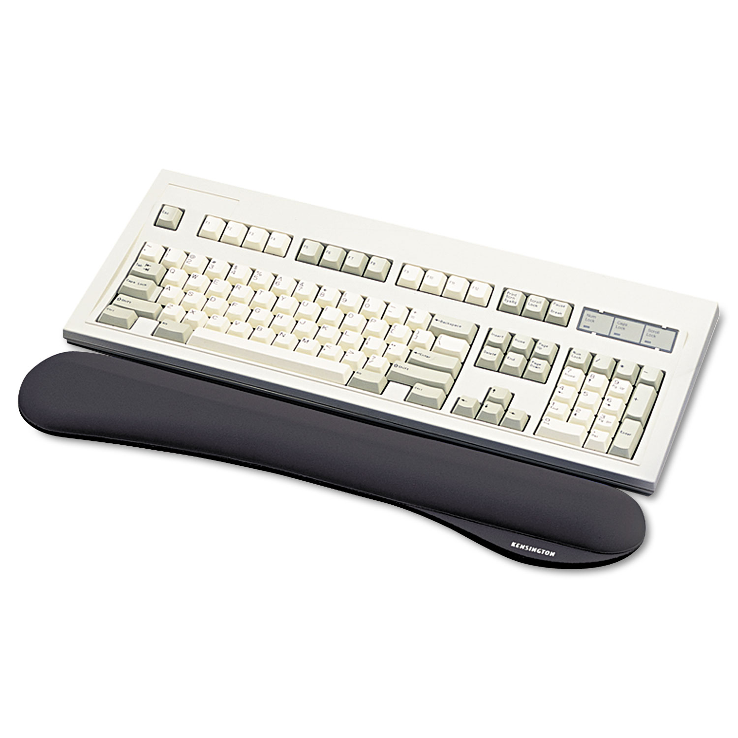 Wrist Pillow Foam Keyboard Wrist Rest, 19.25 x 3.5, Black - Reparto
