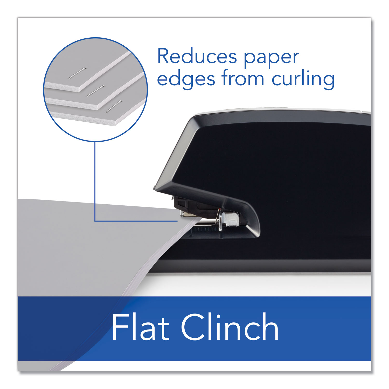 Commercial Electric Stapler, 20-Sheet Capacity, Black - Office Savers