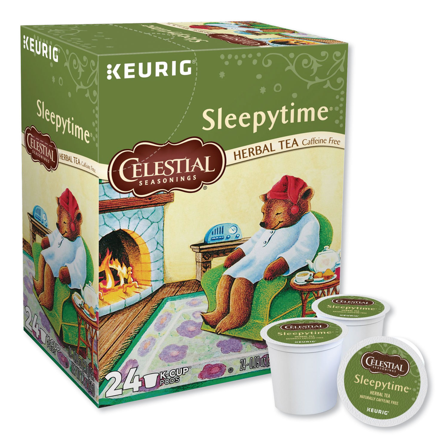 Sleepytime Tea K-Cups, 24/Box - 3S Corp