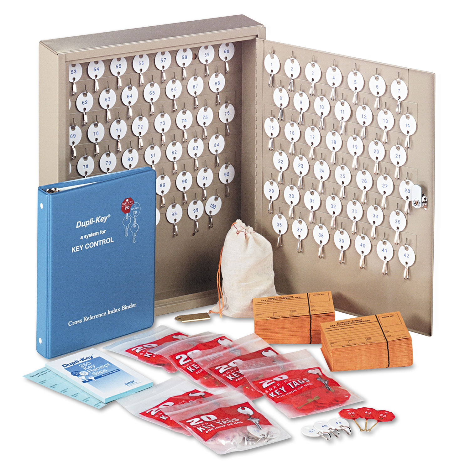 MMF201812003 Steelmaster Locking Two-Tag Cabinet - Zuma