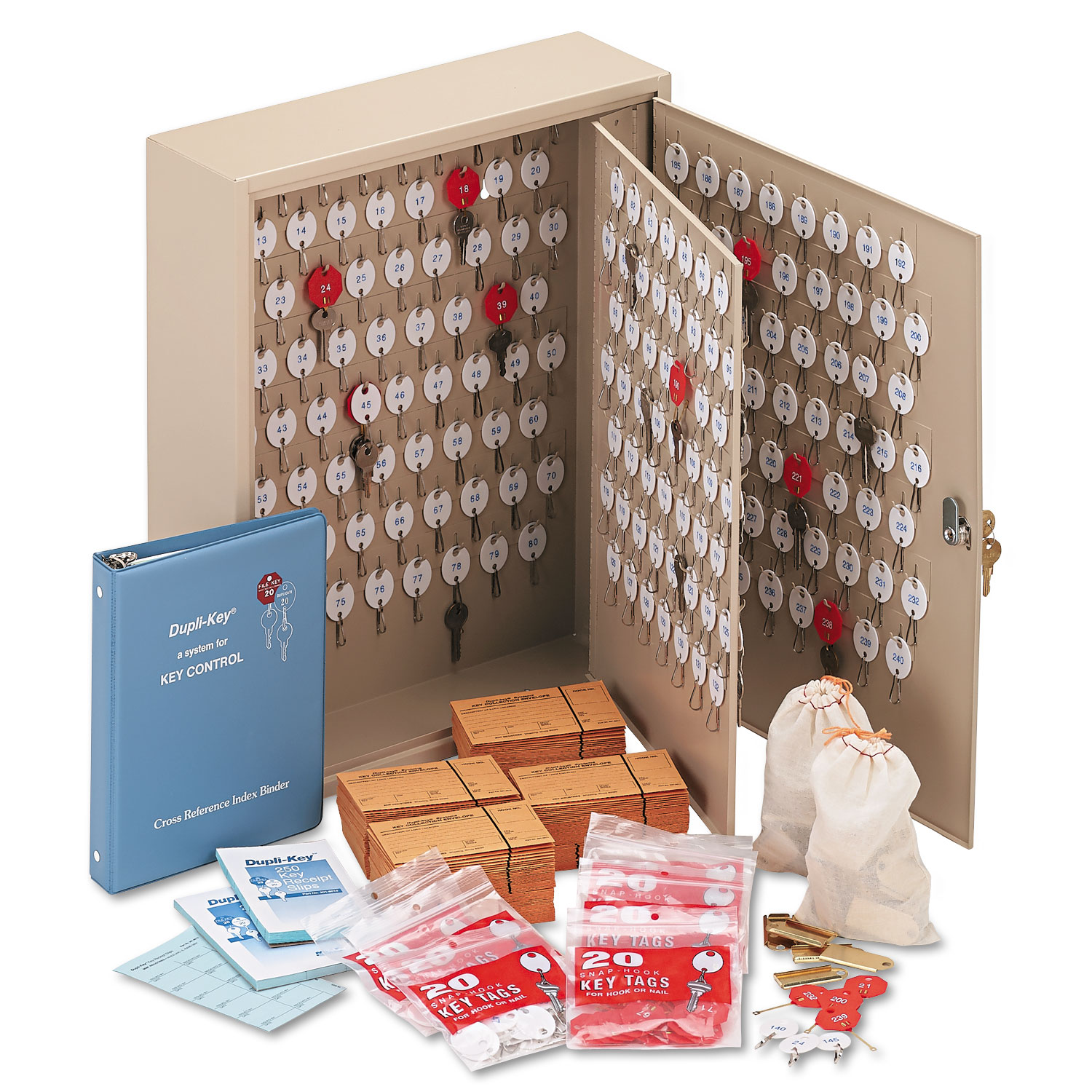 MMF201824003 Steelmaster Locking Two-Tag Cabinet - Zuma