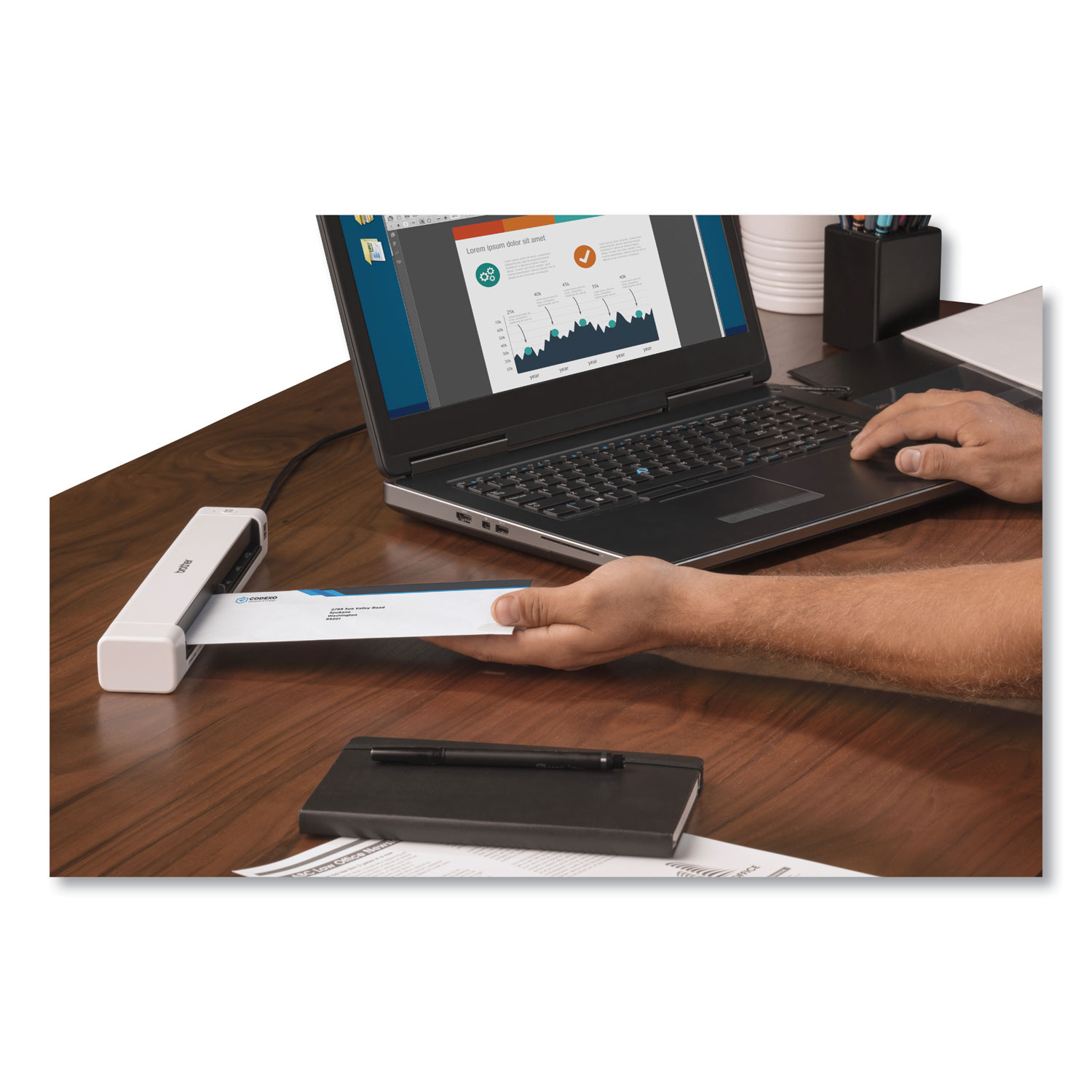 Brother DSMobile DS-640 Sheetfed Scanner - 600 dpi Optical