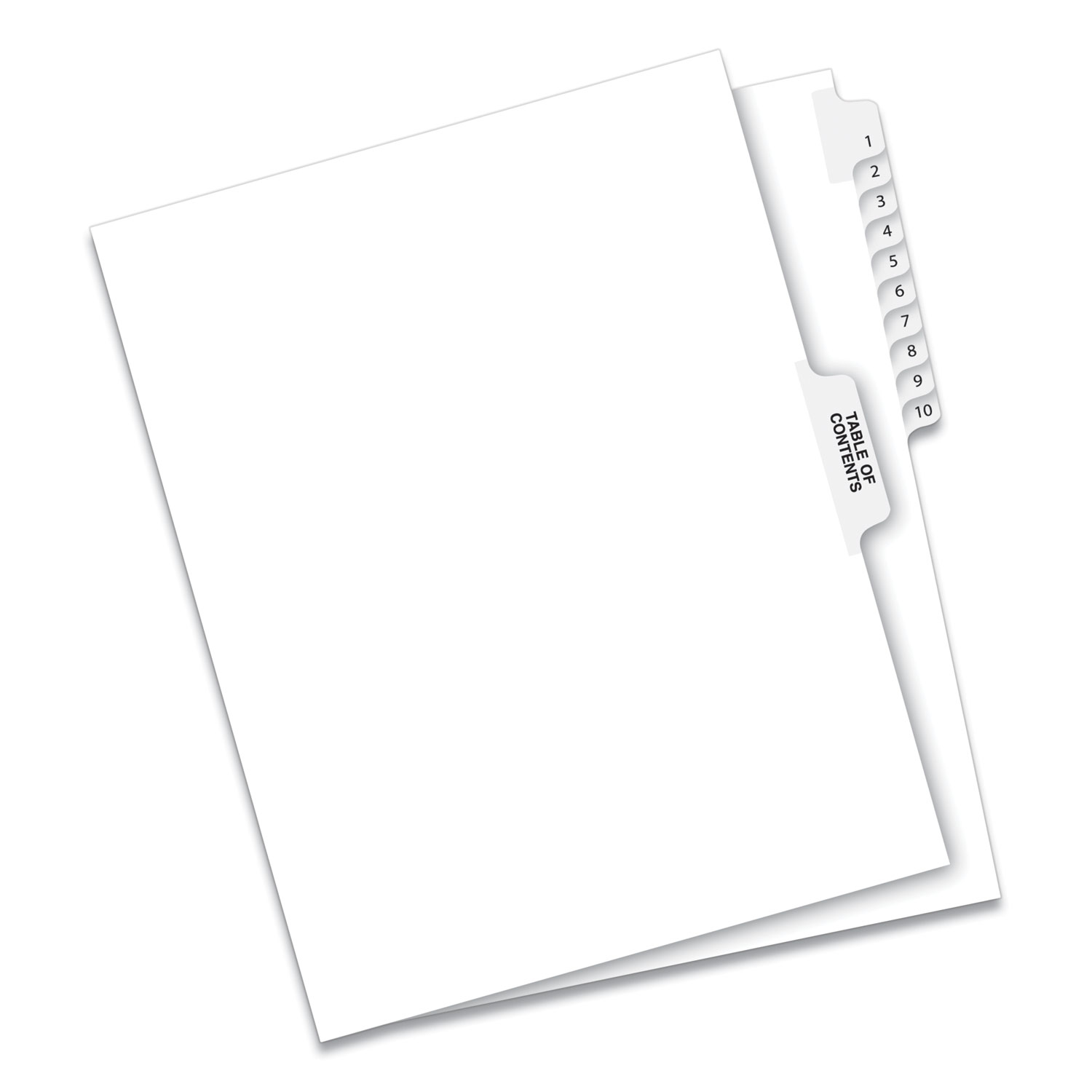 AVE11381 Avery Avery-Style Legal Exhibit Side Tab Divider - Zuma