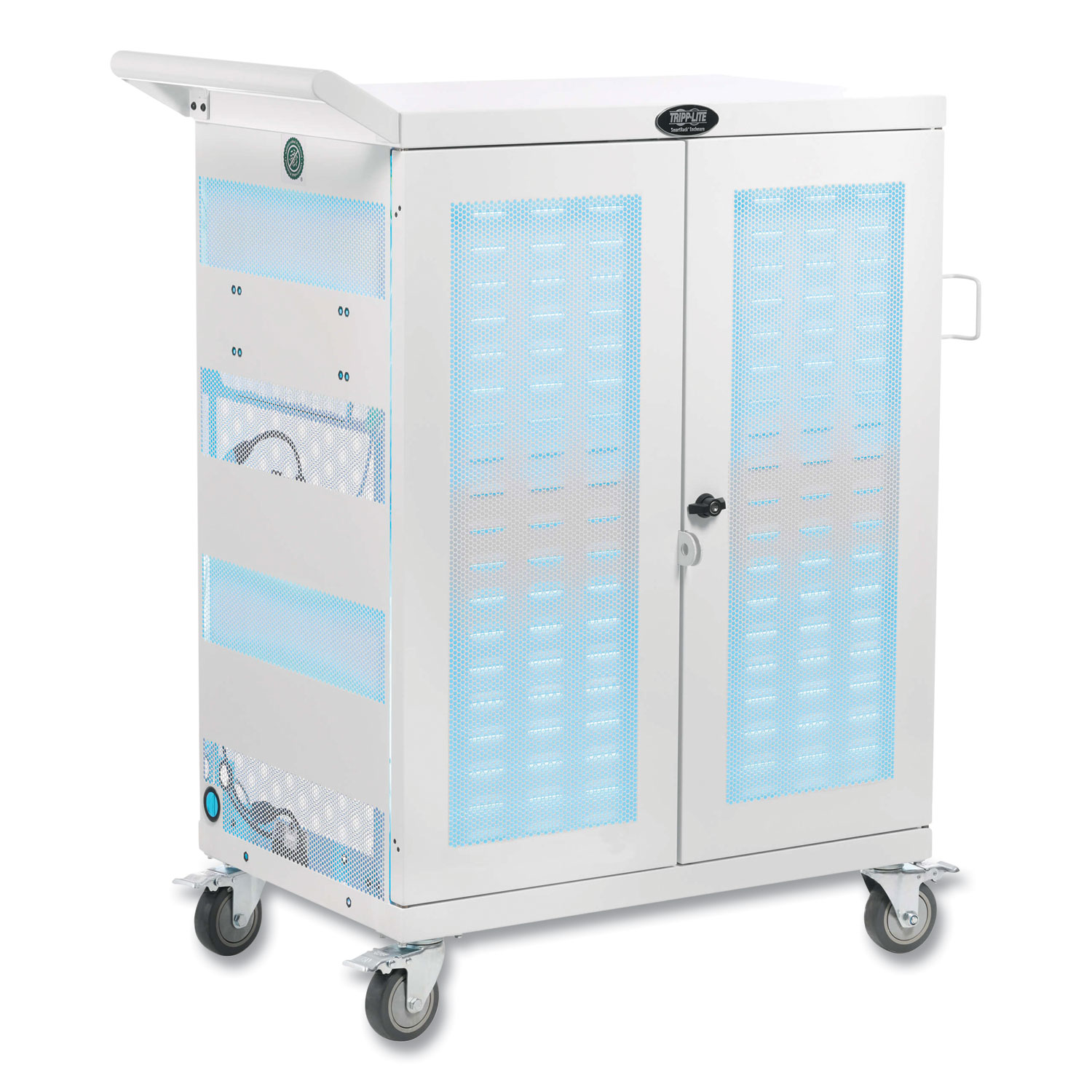 UV Sterilization and Charging Cart, 32 Devices, 34.8 x 21.6 x 42.3 ...