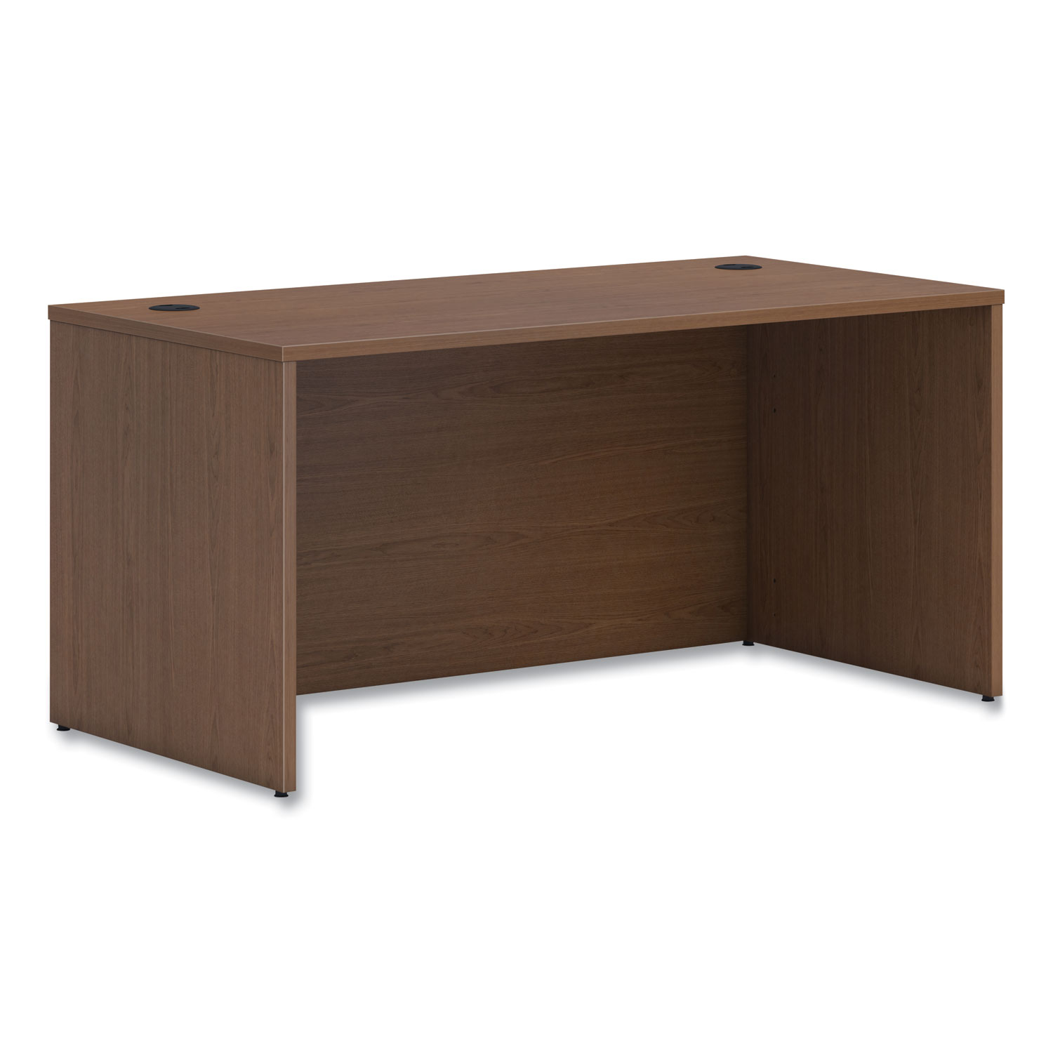 Mod Desk Shell, 60" x 30" x 29", Sepia Walnut - RD Wilson Sons and Co