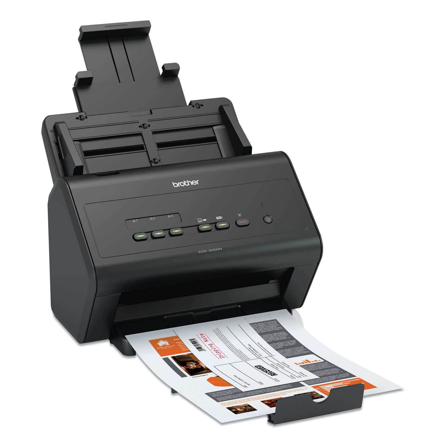 ADS3000N High-Speed Network Document Scanner for Mid- to Large-Size ...