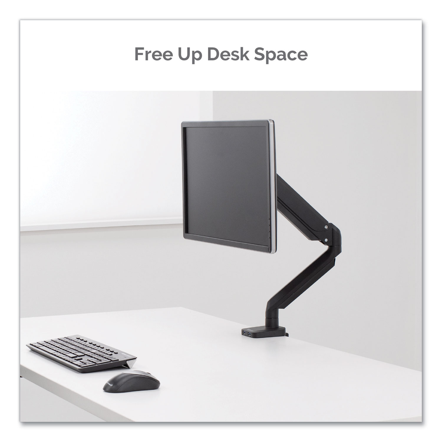 Platinum Series Single Monitor Arm, For 30" Monitors, 360 deg Rotation ...