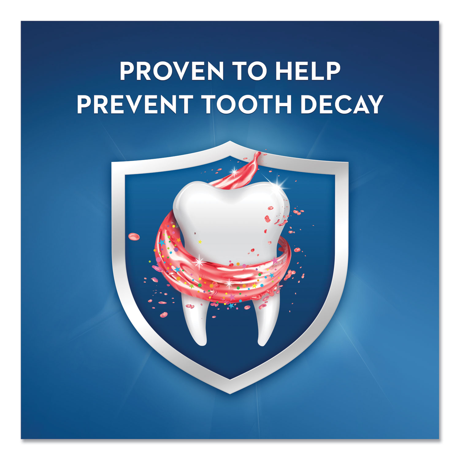 Kids' Sparkle Toothpaste, Bubblegum Flavor, 0.85 oz Tube, 72/Carton ...