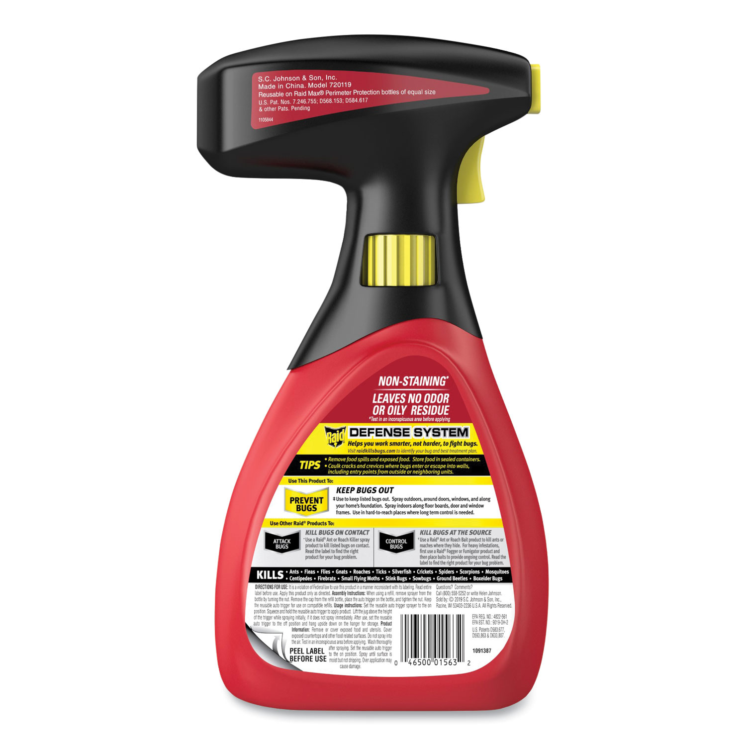 Raid® MAX Perimeter Protection, 30 oz Bottle | General Paper Company