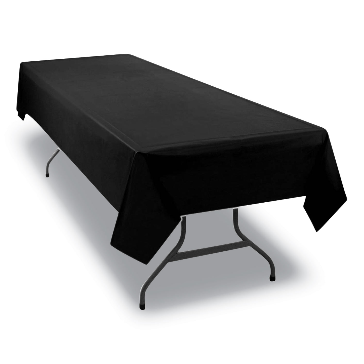 Tablemate® Table Set Rectangular Table Covers, Heavyweight Plastic, 54 ...