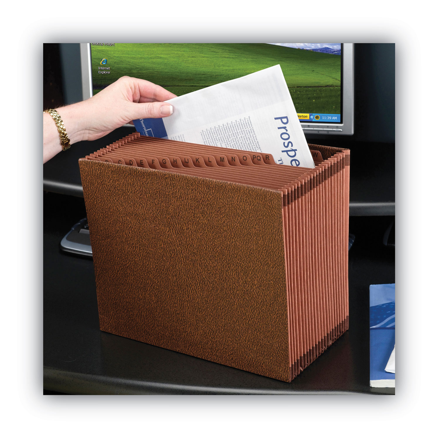 SMD70430 Smead A-Z Open Expanding File - Zuma