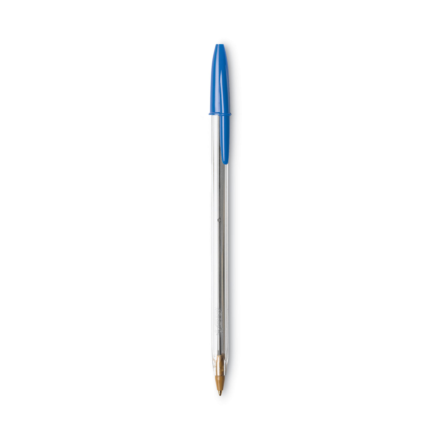 BIC® Cristal Xtra Smooth Ballpoint Pen, Stick, Medium 1 mm, Blue Ink ...